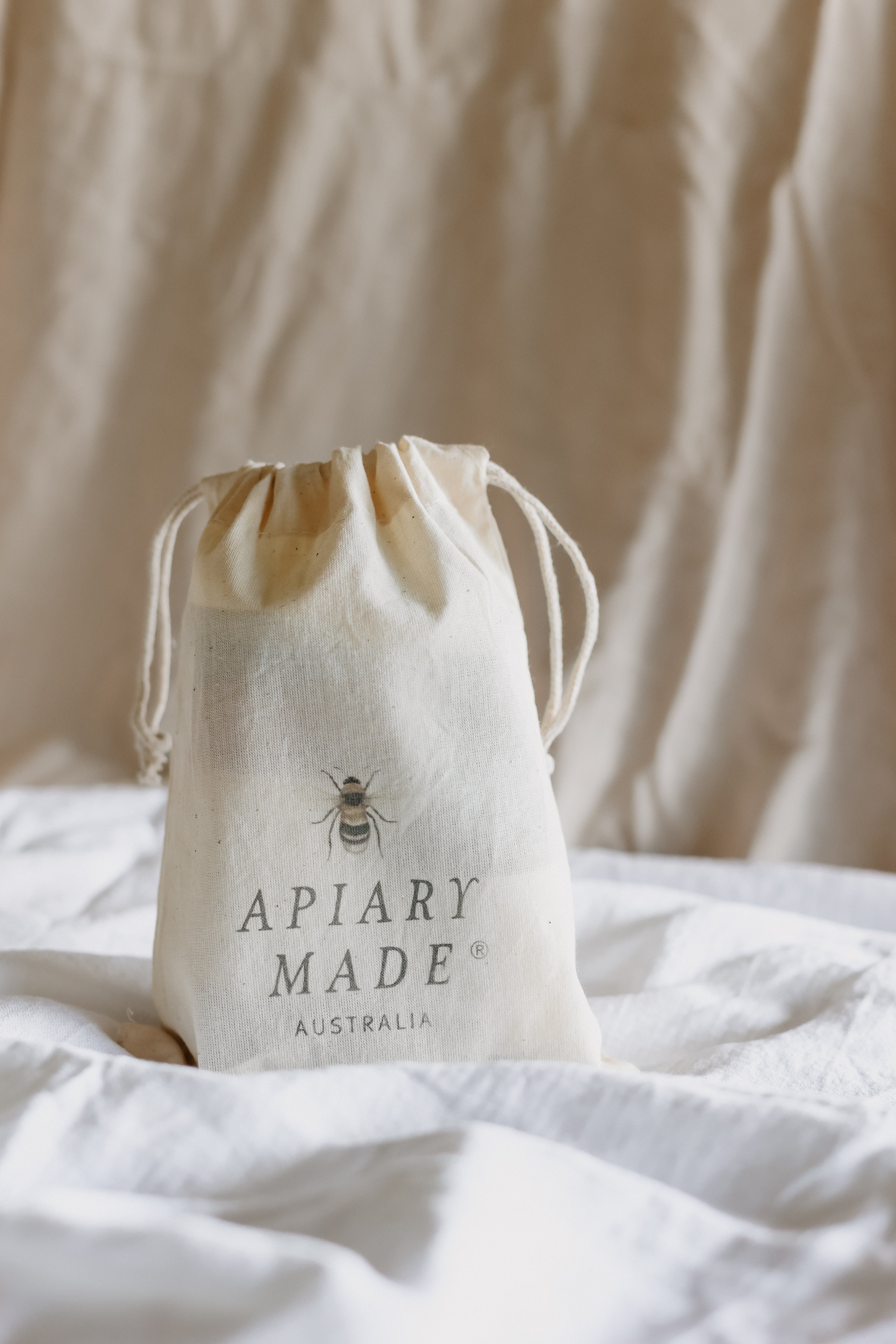 Apiary Made Organic Calico Gift Bag